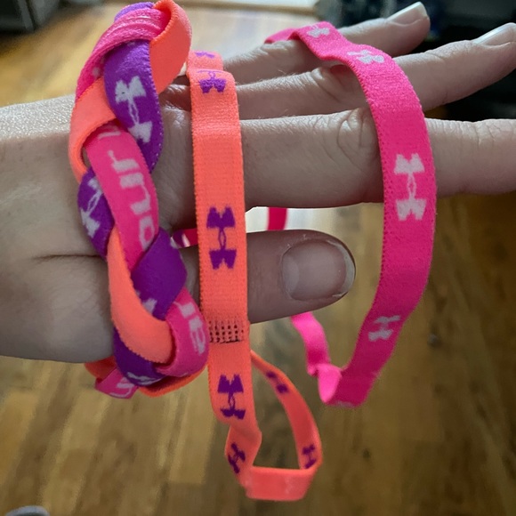 Under Armour | Accessories | Set Of 3 Under Armour Bright Neon Sports ...